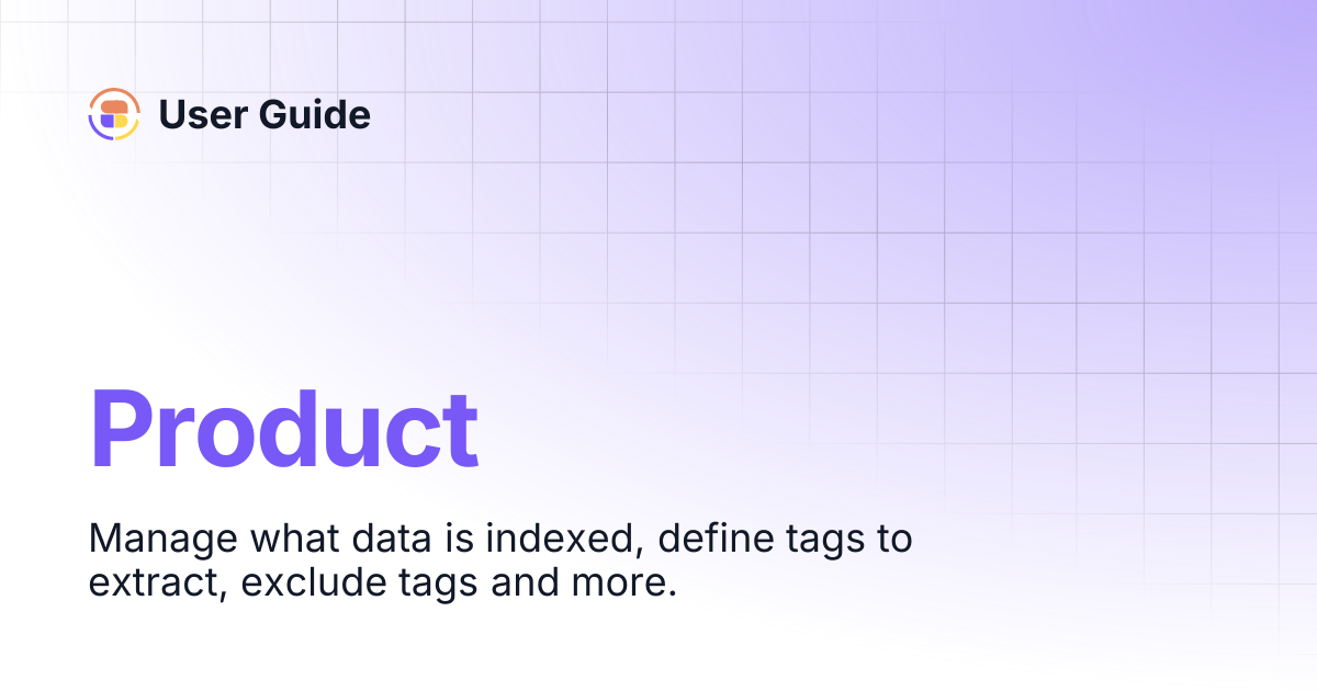 Product | User Guide